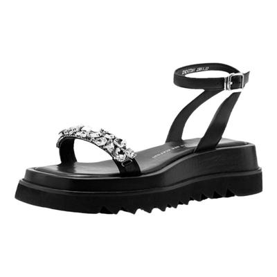 ThirtyMore一字带凉鞋女外穿凉鞋