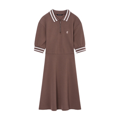 AX/阿玛尼女士Polo领连衣裙