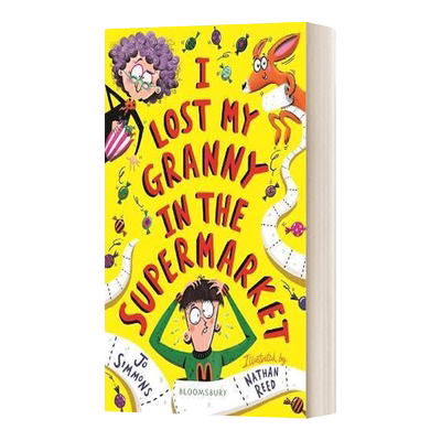 英文原版 I Lost My Granny in the Supermarket 我在超市里把奶奶给弄丢了 幽默插画小说 英文版 进口英语原版书籍儿童外文书
