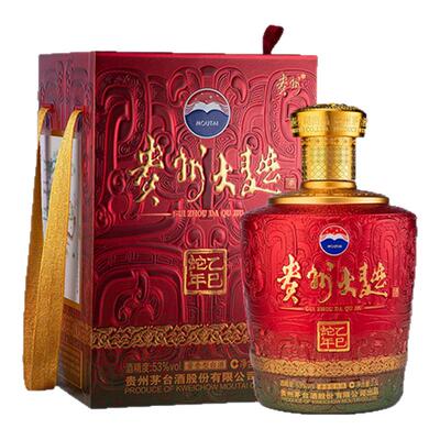 贵州大曲53度酱香型白酒蛇年