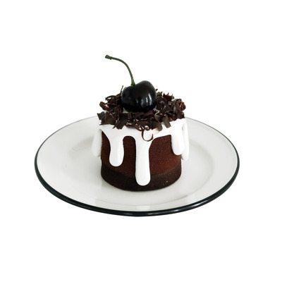 仿真黑森林蛋糕美食摄影道具