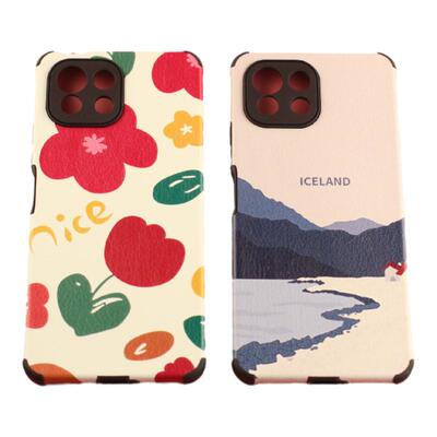 小羊皮彩绘手机壳vivo卡通保护套