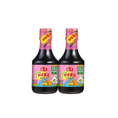 海天拌饭酱油200ml×2瓶