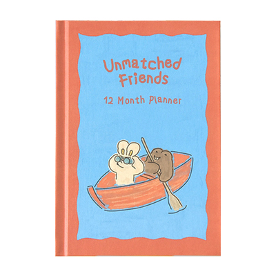 monolike卡通手绘万年历周计划本