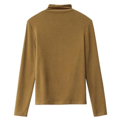 半高领长袖打底亲肤好穿内搭T恤