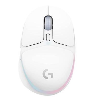 罗技G705无线游戏鼠标白色流光RGB电竞专用电脑女生双模轻量外设