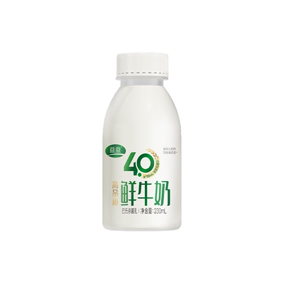 益益乳业高品质鲜牛奶230ml