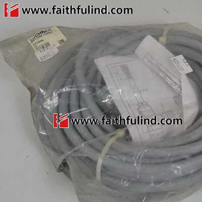 议价Euchner 077636 安士能全新10米电缆组件 SR11WF-10000