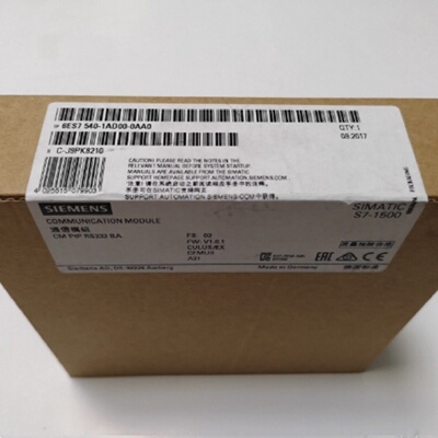 议价6ES7540-1AD00-0AA0 S7-1500 RS232 通信模块 6ES75401AD000A