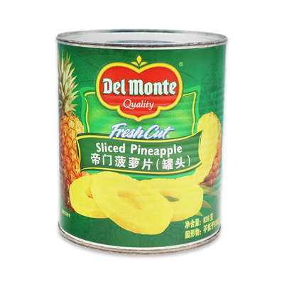 帝门菠萝片罐头糖水凤梨烤肉烘焙