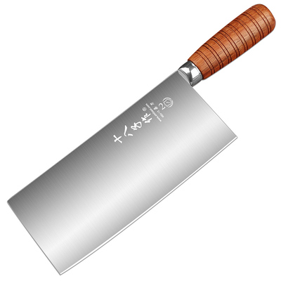 十八子作菜刀厨师专业切片刀桑刀