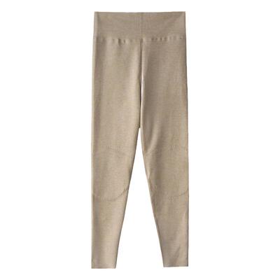 桑蚕丝德绒女护膝护腰秋冬保暖裤