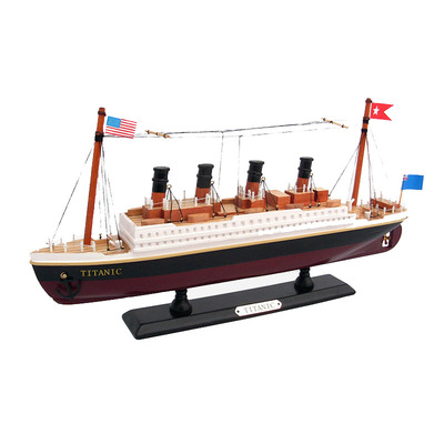 泰坦尼克号铁达尼号装饰品小帆船