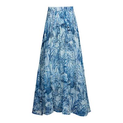 MEDECOO中长款A字休闲显瘦半身裙