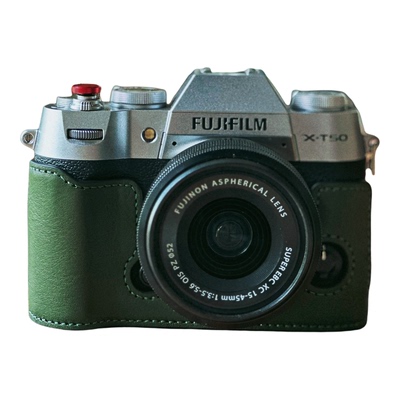 富士XT5真皮保护套XS20XM5相机包