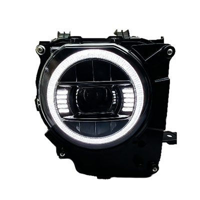 适用于丰田兰德酷路LC76大灯总成改装高配LED日行灯改装升级