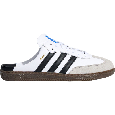 Adidas/阿迪达斯官方正品三叶草SAMBAOGMULE新款T头鞋拖鞋LB3814