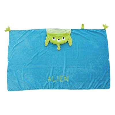 玩具总动员三眼仔法兰绒披风毯子