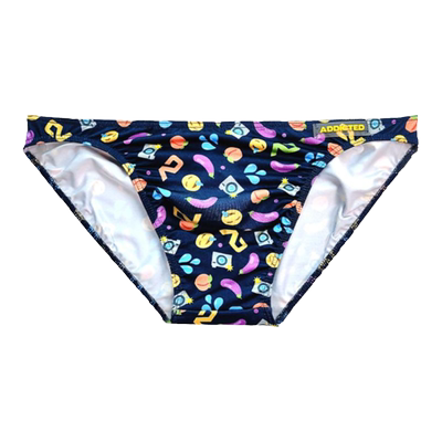 ADDICTED男士三角内裤卡通印花