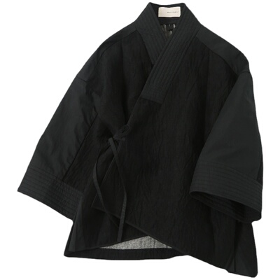 西南苗族布衣棉麻混纺肌理外套