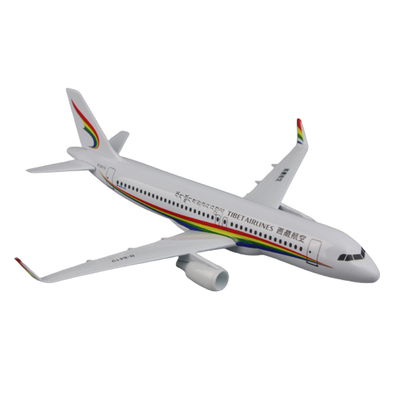 西藏航空空客A320飞机模型摆件