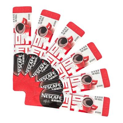 雀巢深烘黑咖啡美式无添加蔗糖醇品速溶咖啡粉苦咖啡独立小条正品