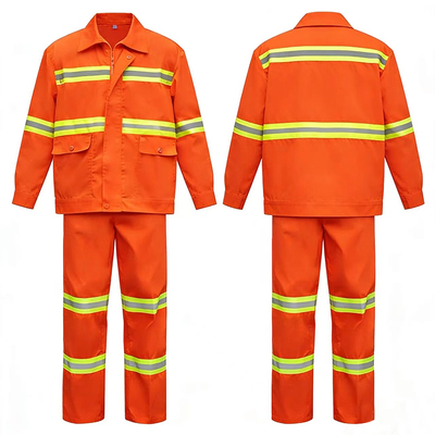 环卫工作服套装男市政反光劳保服