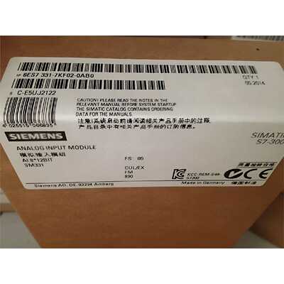 议价西门子6ES7331-7KB02-0AB0模拟量输入模块6ES73317KB020AB0原