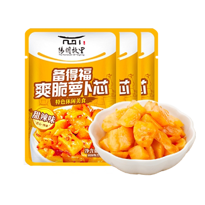 备得福萝卜芯甜辣爽脆