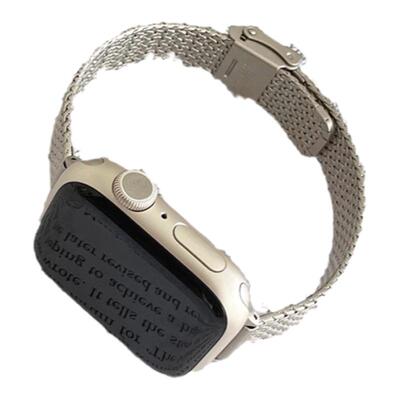 uhada新款金属星光色表带