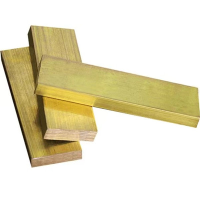 黄铜板 黄铜排 型材H59实心铜扁条 H62黄铜块 铜方棒定制任意零切