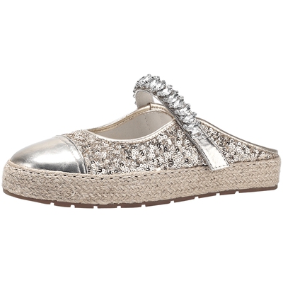 BellaLily春夏新款精致玛丽珍单鞋女复古轻奢渔夫鞋包头半拖