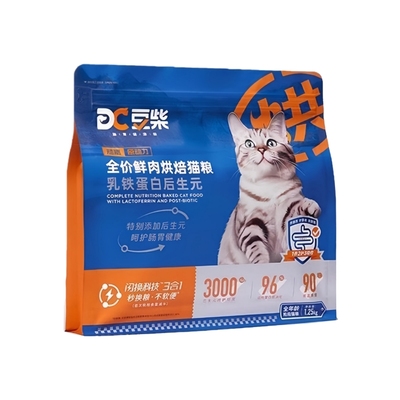 豆柴全价全期烘焙猫粮乳铁蛋白