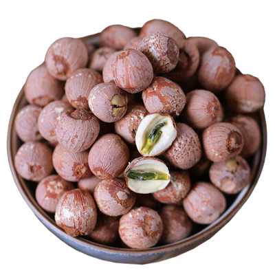 特级品大粒带芯红莲子500g新货