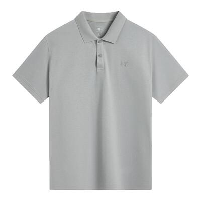 李宁男子透气百搭短袖POLO衫