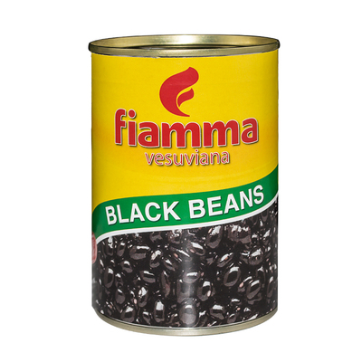 火山牌黑芸豆罐头即食黑豆