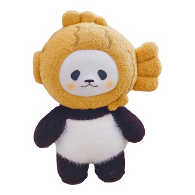 九木杂物社PanPan和你在一起系列熊镇角色玩偶盲盒毛绒玩具礼物