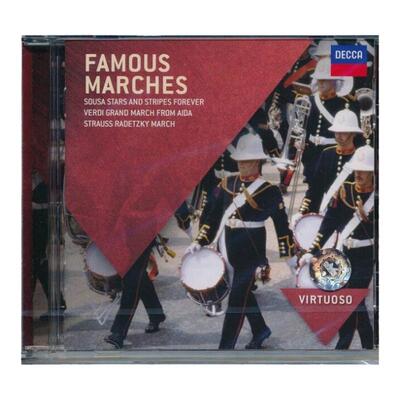 原装进口 DECCA知名进行曲合辑/Famous Marches欧版CD唱片