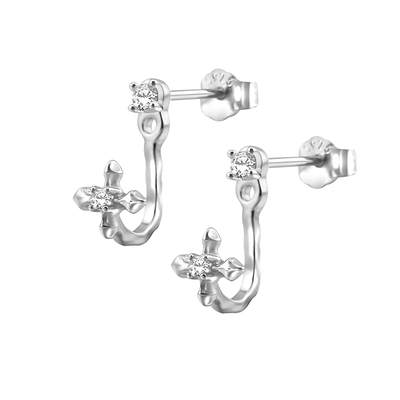 小众设计高级感星星耳饰睡觉免摘