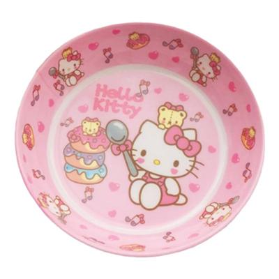 塑料儿童卡通餐具圆形盘子迪士尼