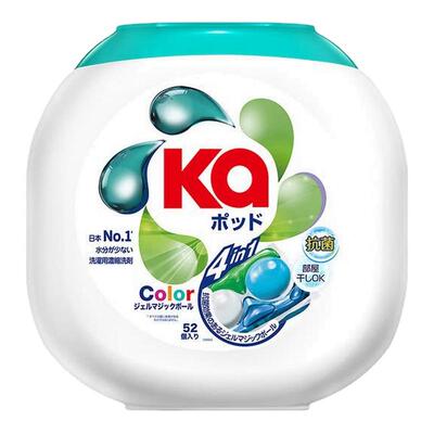 ka菁华4效合1洗衣凝珠除螨留香