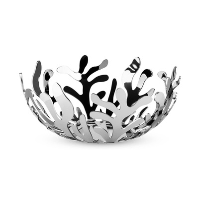 ALESSI果盘果篓果篮不锈钢珊瑚