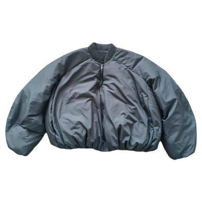 阿树家 阿水 0328|私服系列 深灰色插肩袖造型感棉服