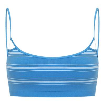 TheBlender撞色条纹背心式内衣