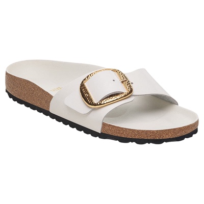 BIRKENSTOCK勃肯涂油皮单带拖鞋