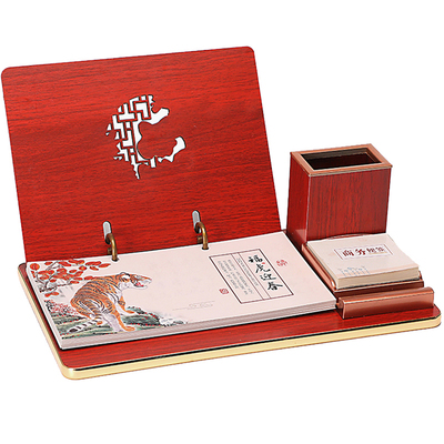 木质台历，支持定制logo