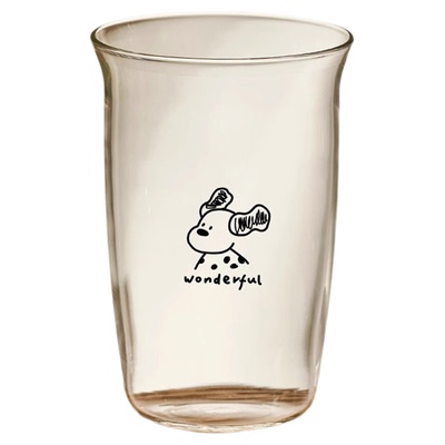 JOJO'SLIFEPD玻璃杯卡通可爱