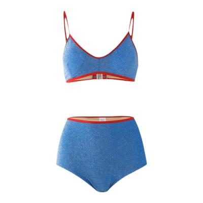 三件套显瘦分体度假高腰辣妹泳衣