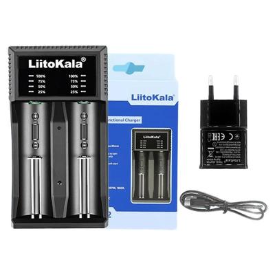 LiitoKalaLiitoKala lii-C2 21700 18650 26650锂电池 充电器 5V2