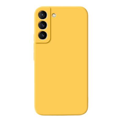适用三星S21手机壳s21ultra/s21fe/s21+新款galaxys21十galaxy黄色液态硅胶u5G保护套samsungs全包防摔加外壳